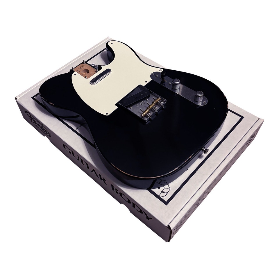 Fender Road Worn Telecaster Body Black/Ebony | Guitars | Calgary | Free ...