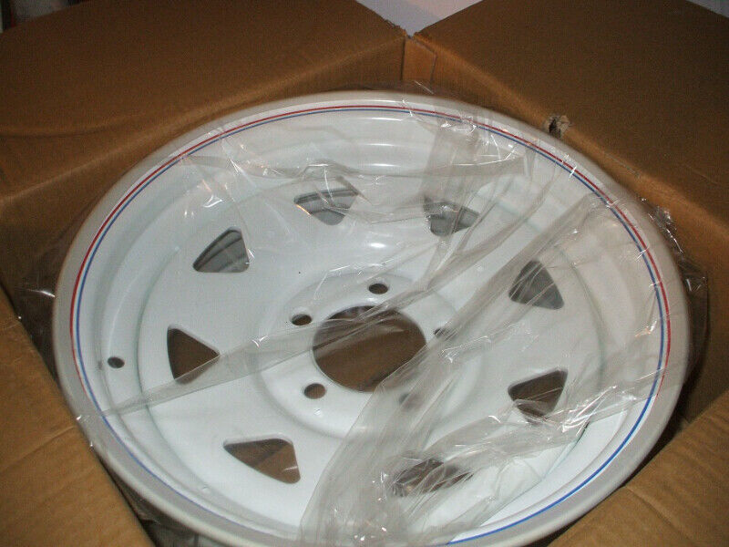 One New 15 Inch White Spoke Trailer Rim(PRICE REDUCED) | Tires & Rims ...