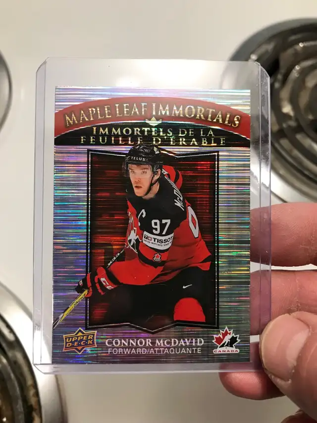 Tim Hortons 2025-26 MAPLE LEAF IMMORTALS - Connor McDavid. | Arts ...