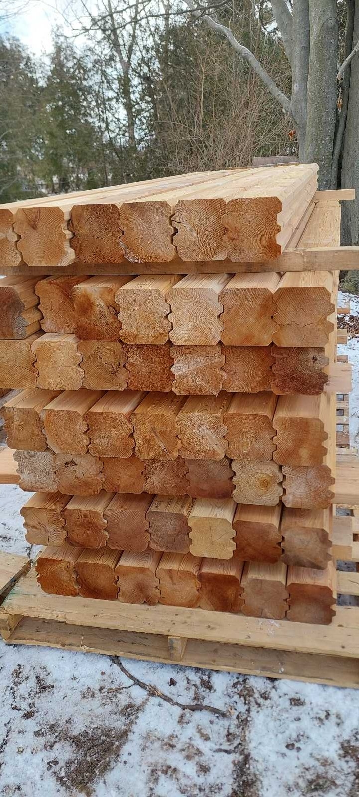 Cedar 6x6x8' tongue and groove posts | Other | St. Catharines | Kijiji