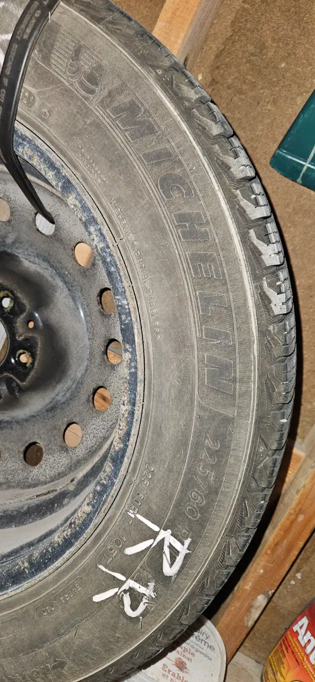 Used 1 Winter Tires: MICHELIN X-ICE SNOW (225/60R17) - Read Ad | Tires ...