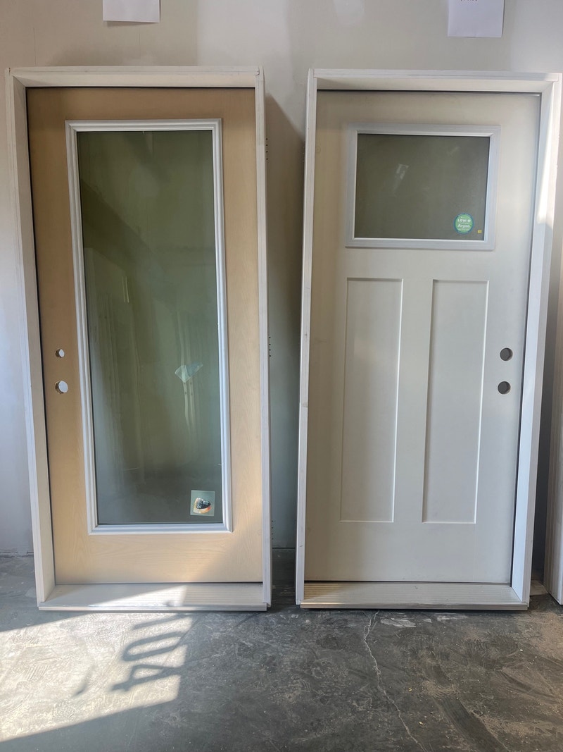 Exterior Residential Door Spring Blow Out | Windows, Doors & Trim ...