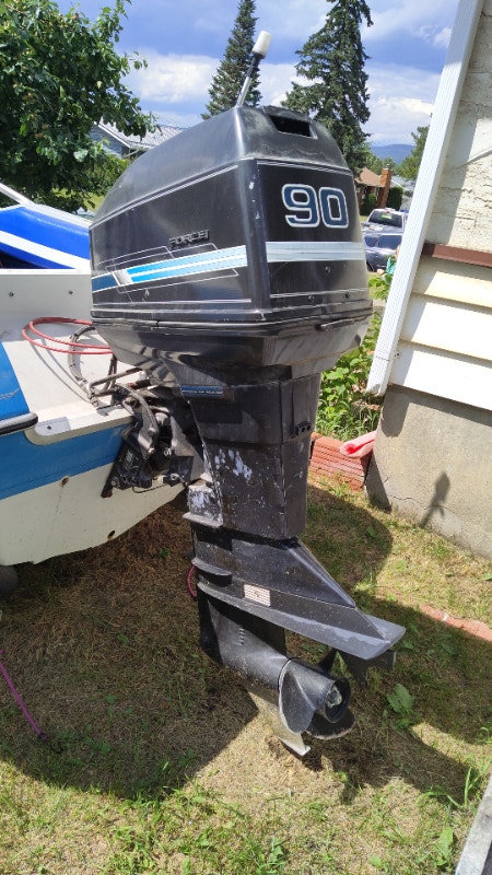1986 Edson boat with 90hp engine $5500obo | Powerboats & Motorboats ...