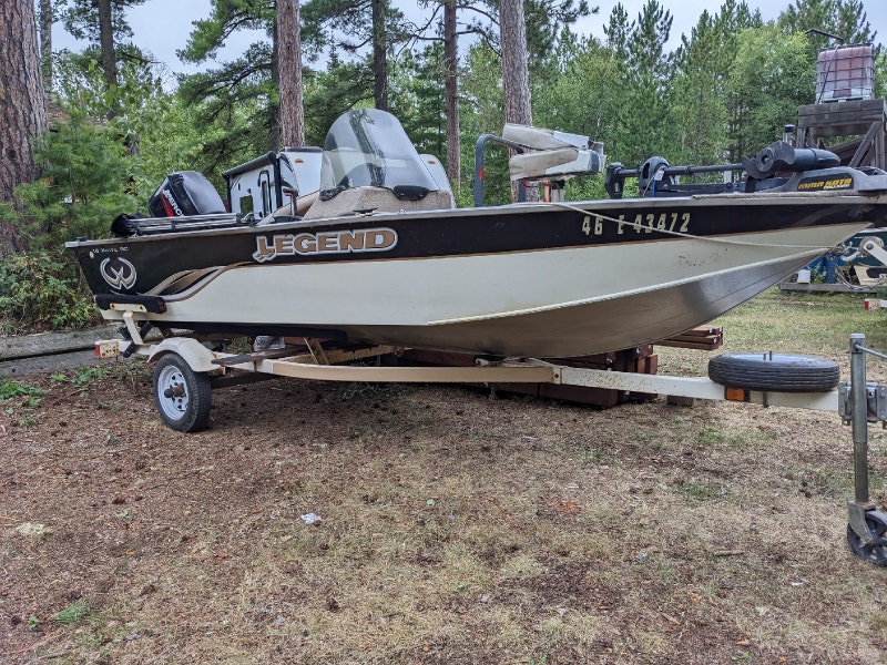legend excite 16 foot boat | Powerboats & Motorboats | La Ronge | Kijiji
