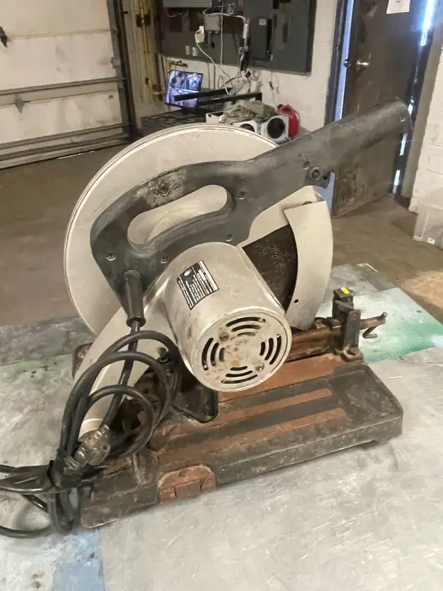 Craftsman 14” Metal Cut-Off / Chop Saw – Cast Iron Base | Power Tools ...