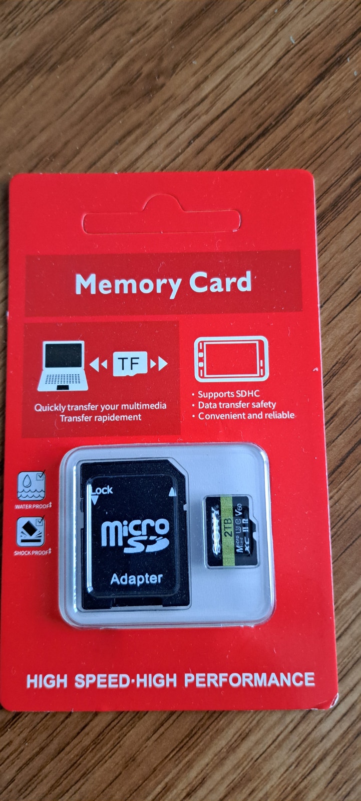 MICRO SD CARD – 2TB SONY V60 High Speed - $225 | Flash Memory & USB ...