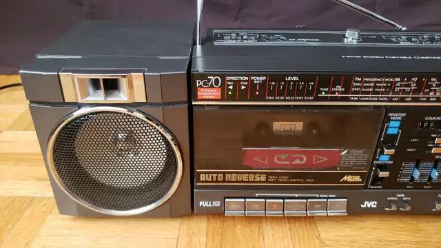 JVC PC-70C RADIO BOOMBOX VERY CLEAN | Stereo Systems & Home Theatre ...