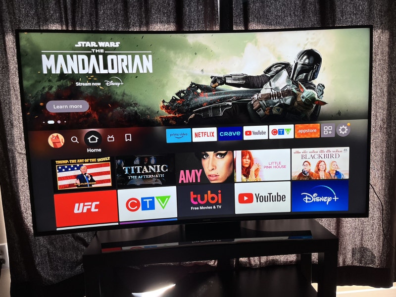 SAMSUNG 55” Curved 4K UHD SMART TV + 4K Amazon Firestick | TVs ...