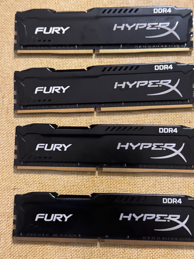 Mémoire Fury Hyper 64Go (4x 16Go ) DDR4 2400 à vendre | System ...