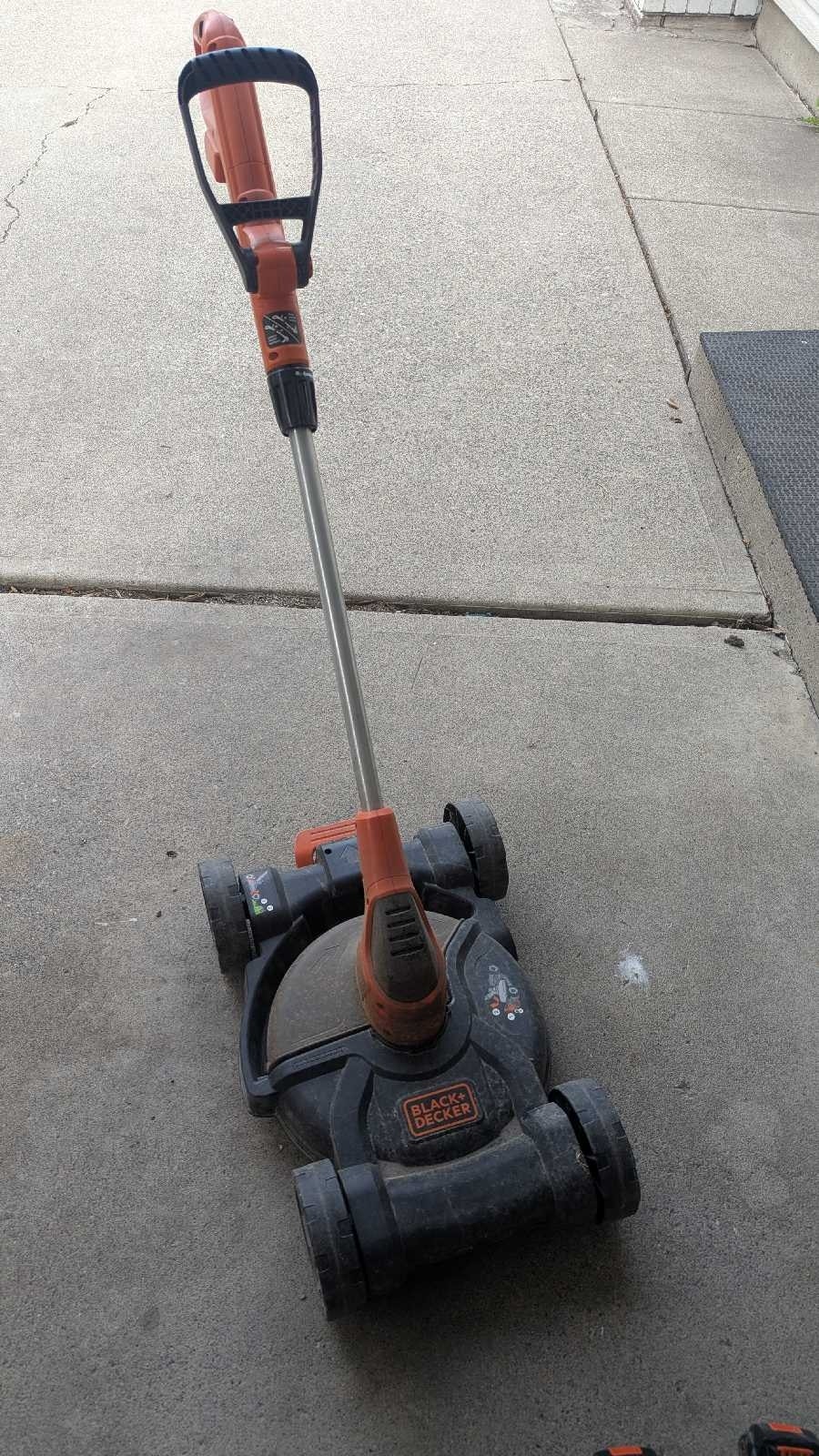 Black & Decker mower/trimmer/edger | Lawnmowers & Leaf Blowers ...