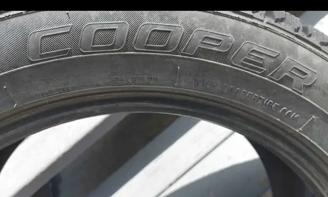 4 Winter Tires 215/55R18 - Cooper | Tires & Rims | Lethbridge | Free ...