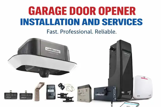 GARAGE DOOR OPENER INSTALLATION & SERVICES | Garage Door | Calgary ...
