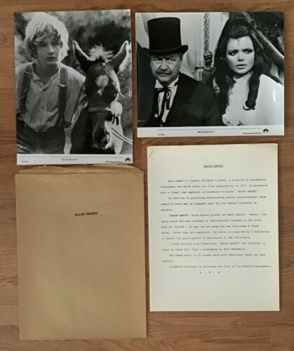 Black Beauty Mark Lester-Walter Slezak-Paramount Photos+Lit-1971 | Arts ...