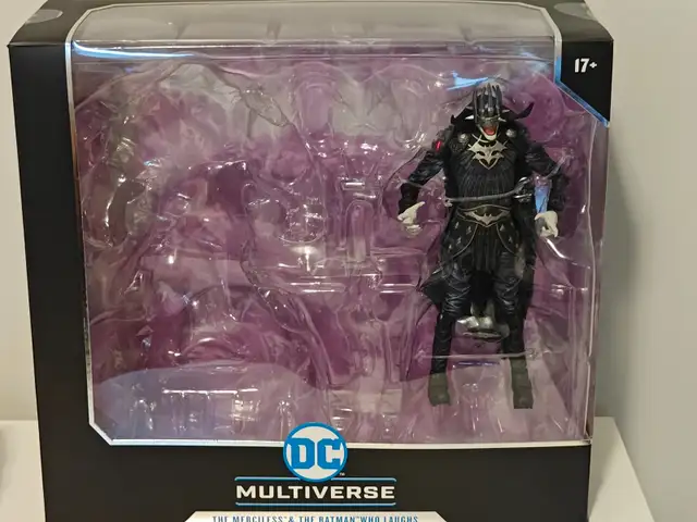 McFarlane Toys DC Multiverse The Batman Who Laughs Knight Armor! | Toys ...