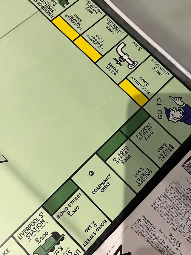 Vintage British Monopoly Board Game | Arts & Collectibles | City of ...