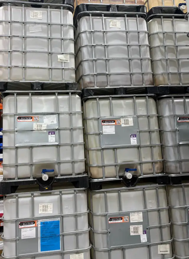 Food Grade IBC Tanks - Single Use For Juice Concentrat- 1000 Ltr ...