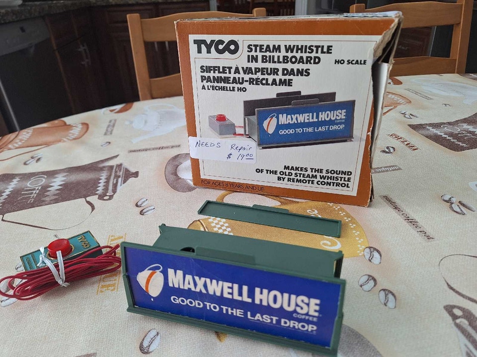 Ho scale model train Steam Whistle - Tyco | Hobbies & Crafts | Markham ...