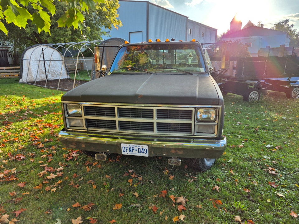 1984 Chev C30 Square Body Flatbed Dually | Cars & Trucks | Kitchener ...