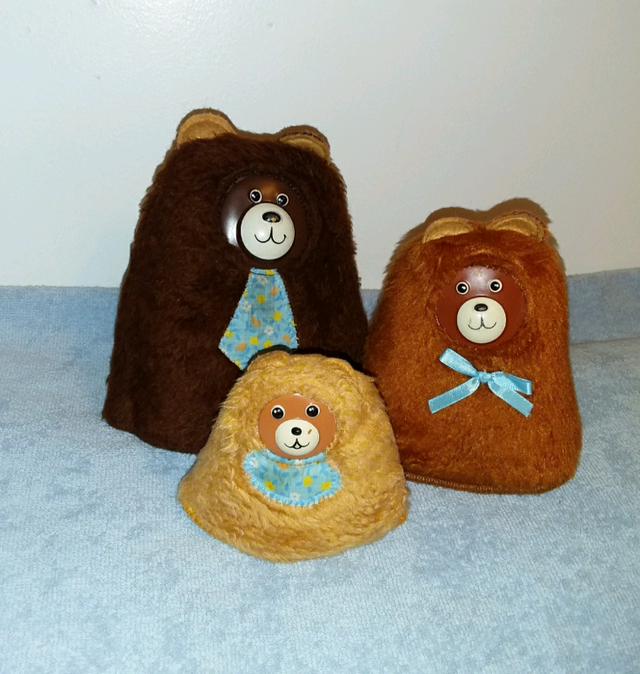 Fisher Price 1981 NESTING BEAR FAMILY #456 Stacking Plush Puppet | Arts ...