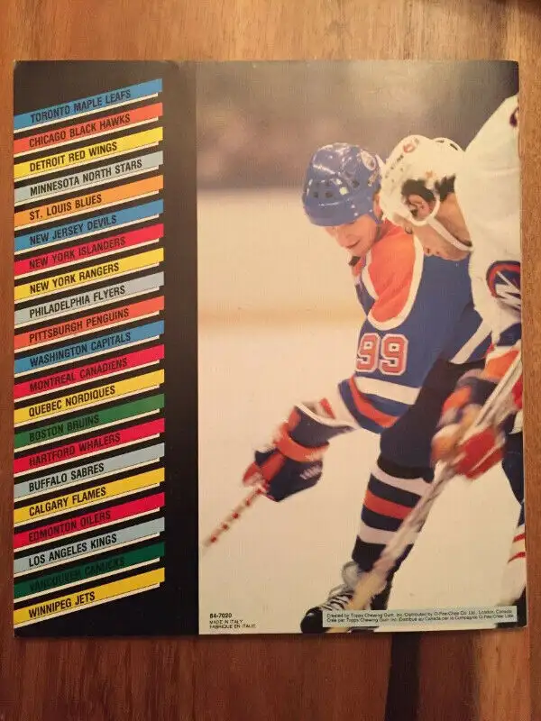 1984 OPC ALBUM AVEC GRETZKY SUR LE COUVERT SET COMPLET | Arts ...