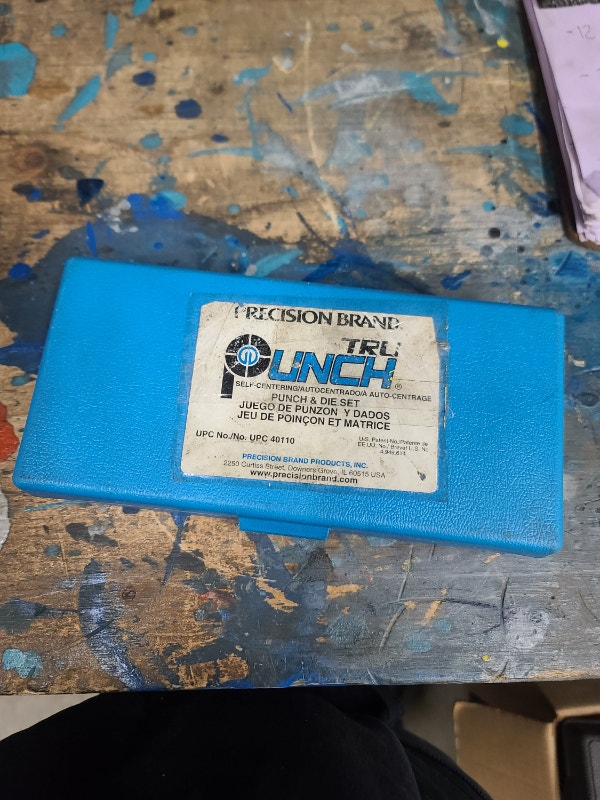 Jeu Poinçon et Matrice '' TruPunch 40110 '' Punch and Die Set. | Outils ...