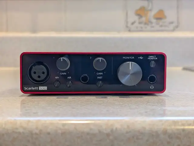 Scarlett Solo 3rd Gen – Studio Ready, Like New | Pro Audio & Recording Equipment | Gatineau ...