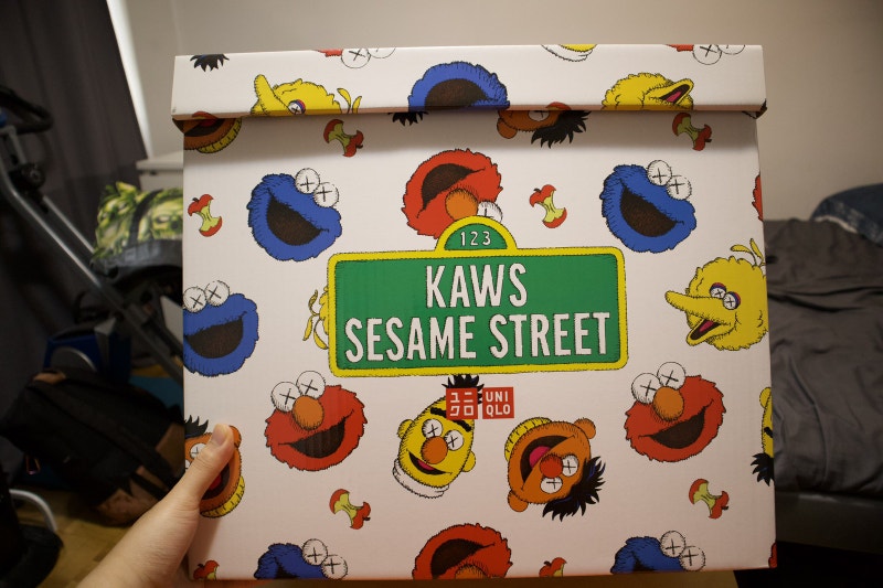 Kaws Sesame Street Uniqlo Plushies Complete Box | Toys & Games | City ...