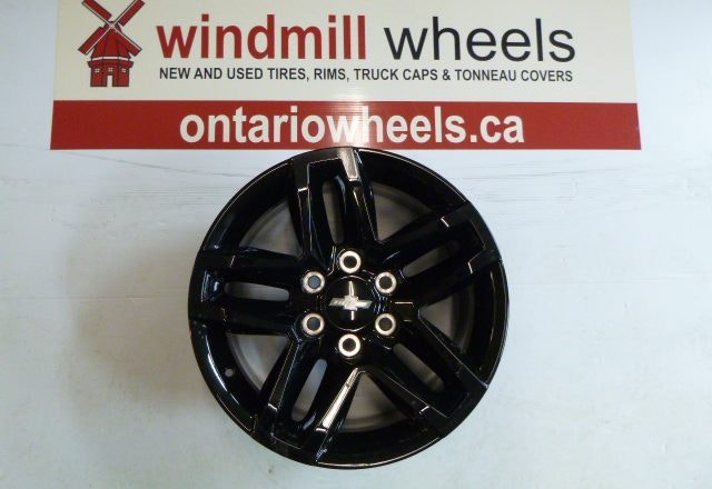 18" Chevrolet Silverado OR GMC SIERRA 6 BOLT Black Alloy wheels | Tires ...