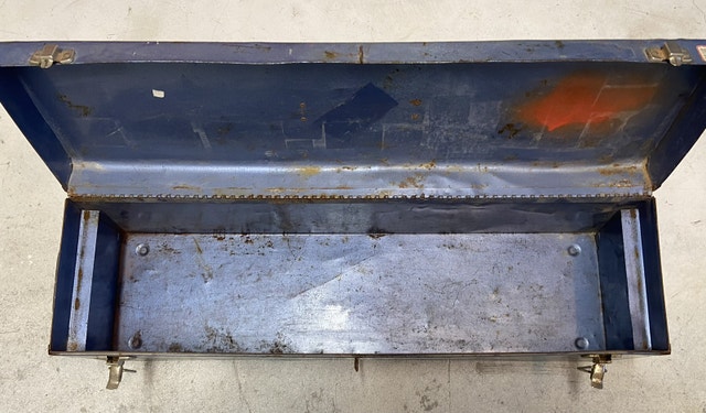 Extra Large Vintage Beach Tool Box | Tool Storage & Benches | Bedford ...