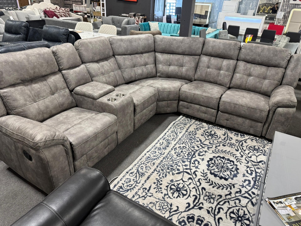 Manual Recliner 6pc modular sectional for only $1499. | Couches ...