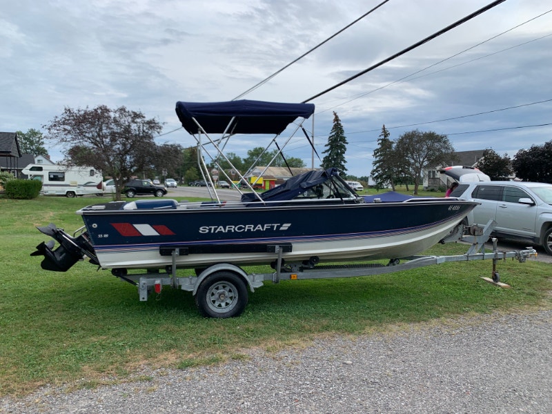 18 Foot Starcraft Aluminum Bowrider | Powerboats & Motorboats | St ...