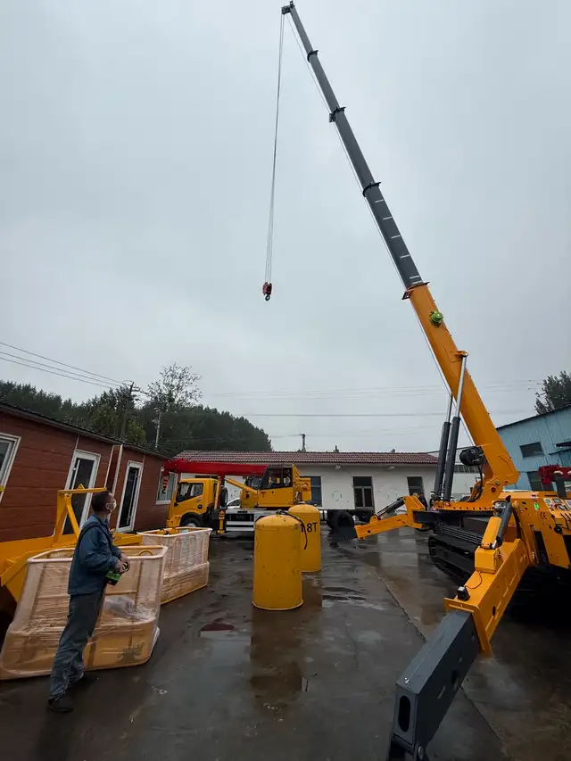 Mini Crane Spider Crane Crawler Crane | Other Business & Industrial ...