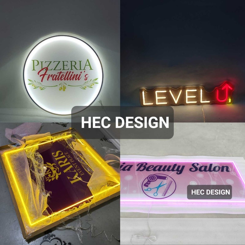 Custom 3D NEON and Metallic Indoor Outdoor sig s | Outdoor Décor ...