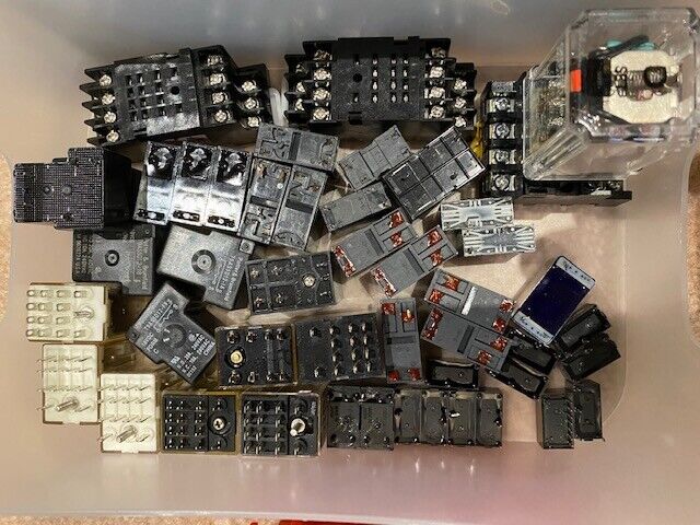 Electronic components volume controls relays switches sockets | General ...