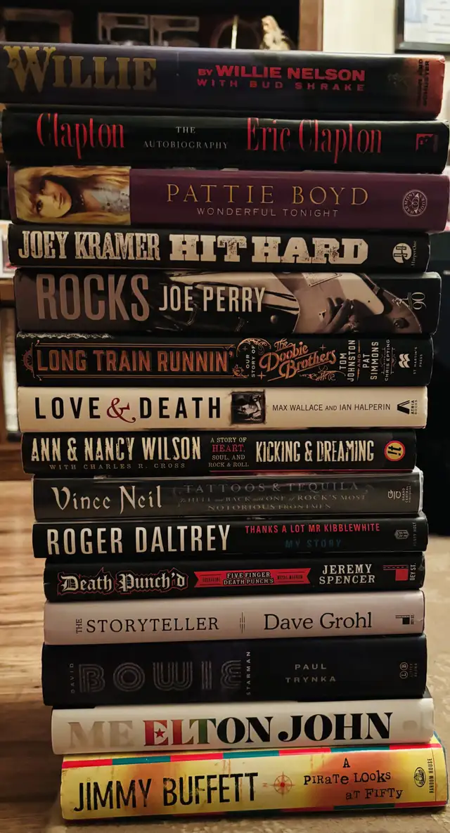 ROCK & ROLL BOOKS - Various Titles | CDs, DVDs & Blu-ray | Chatham-Kent ...