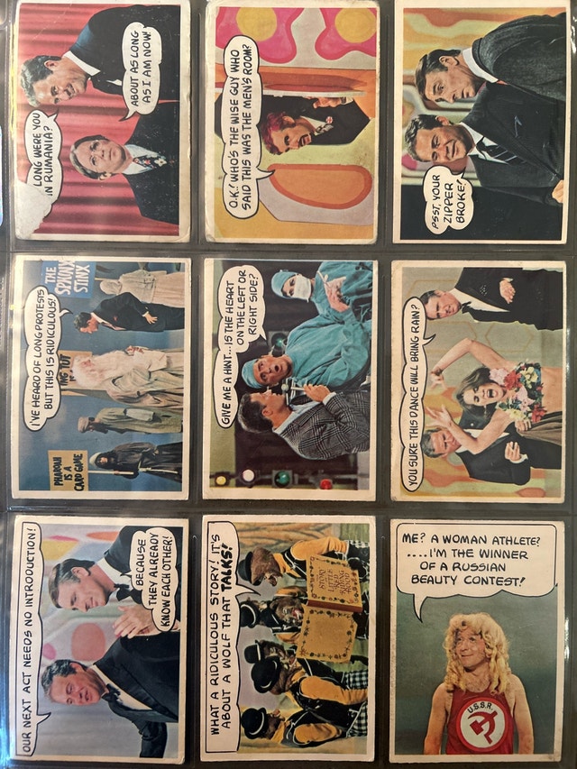 1968 Topps Laugh-In Vintage Trading Cards | Arts & Collectibles ...