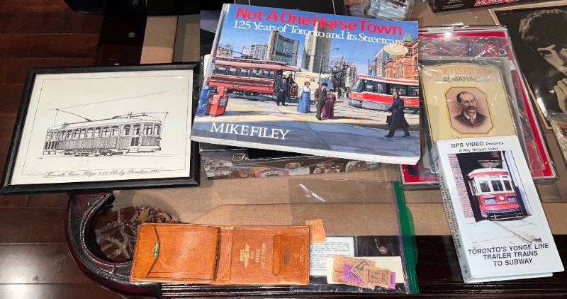 ASSORTED VINTAGE TORONTO TRANSIT COMMISSION TTC ITEMS | Arts ...