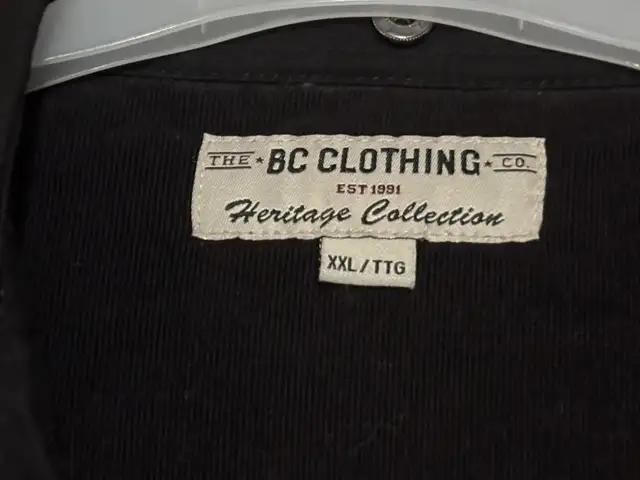 BC Clothing Heritage Collection Jacket (men’s XXL) | Men's | Winnipeg ...