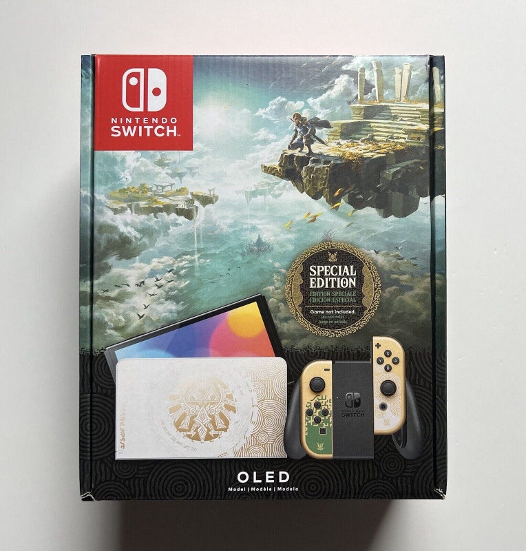 Nintendo Switch (OLED Model) Console - The Legend of Zelda: Tear ...
