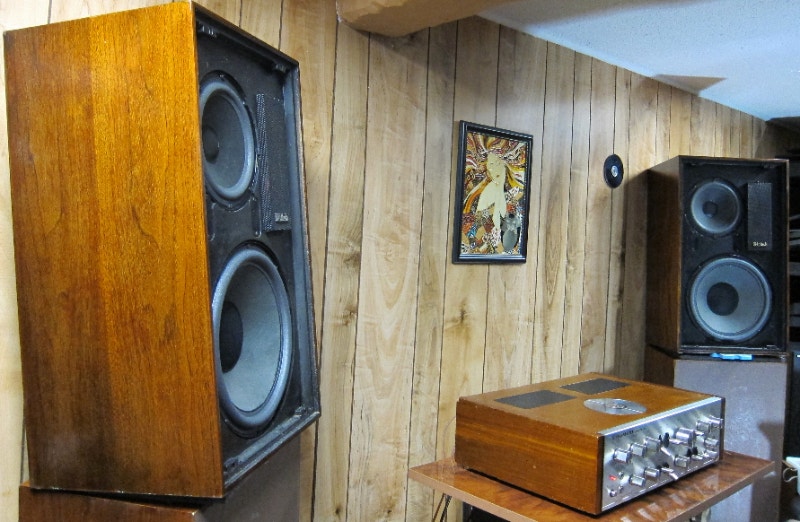 MCINTOSH ML-1C FULL RANGE SPEAKERS NEW FOAMS FRESH LACQUER *USA ...