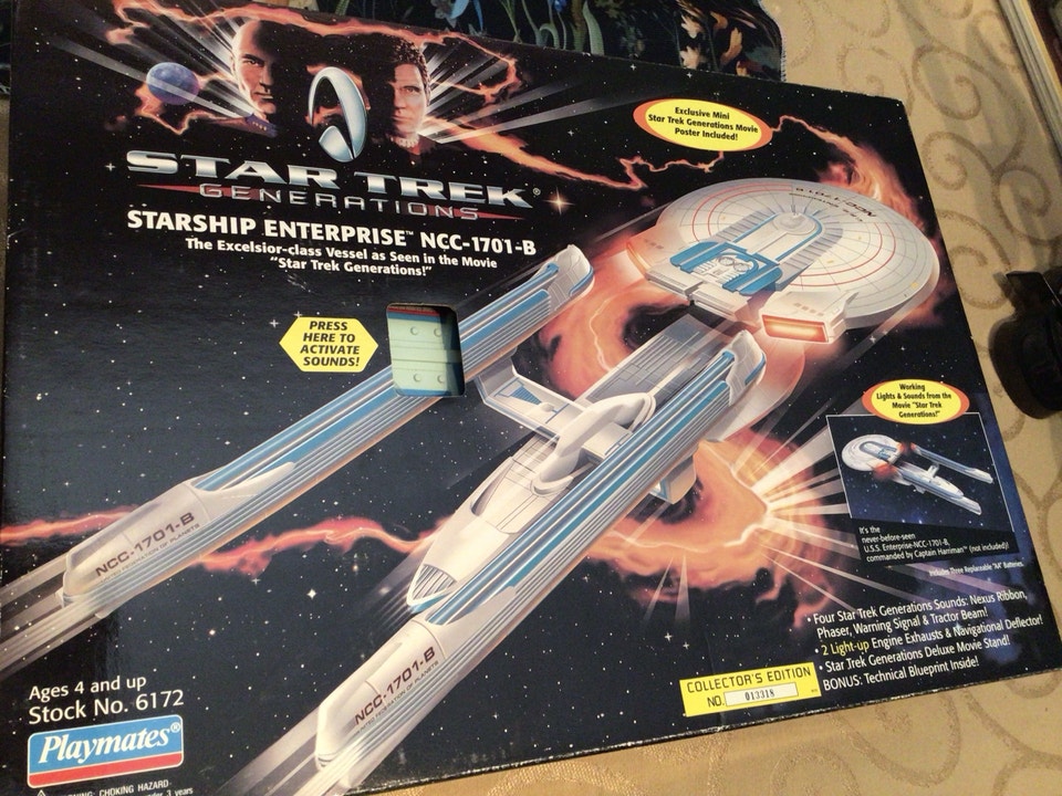 Playmates Star Trek Vehicles | Toys & Games | St. Catharines | Free ...