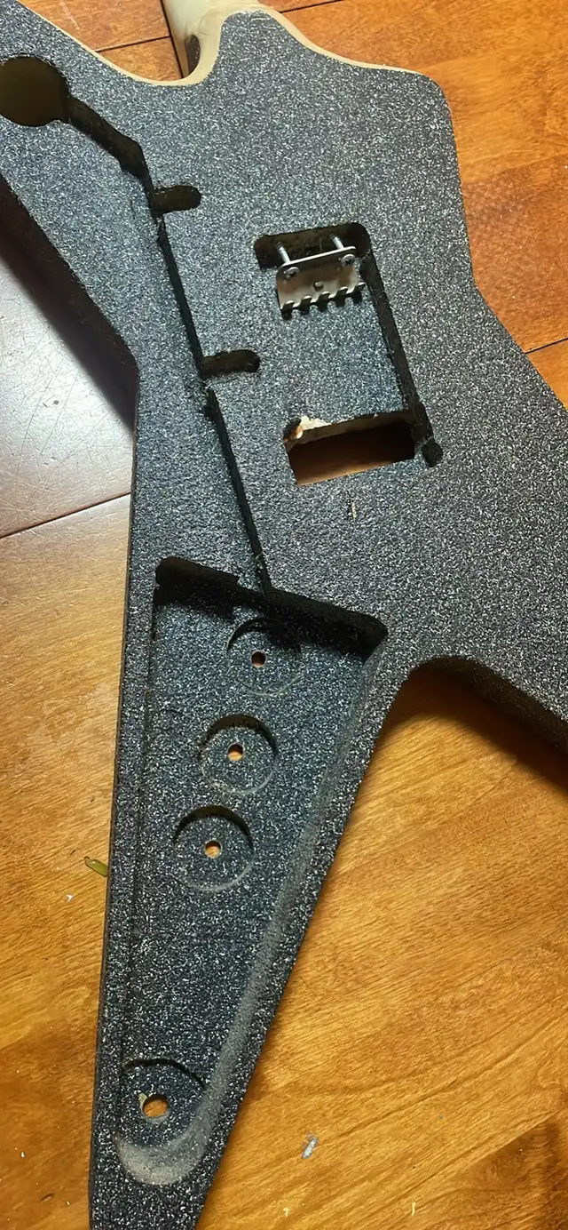 dimebag style guitar concrete body ( project) | Guitars | St ...