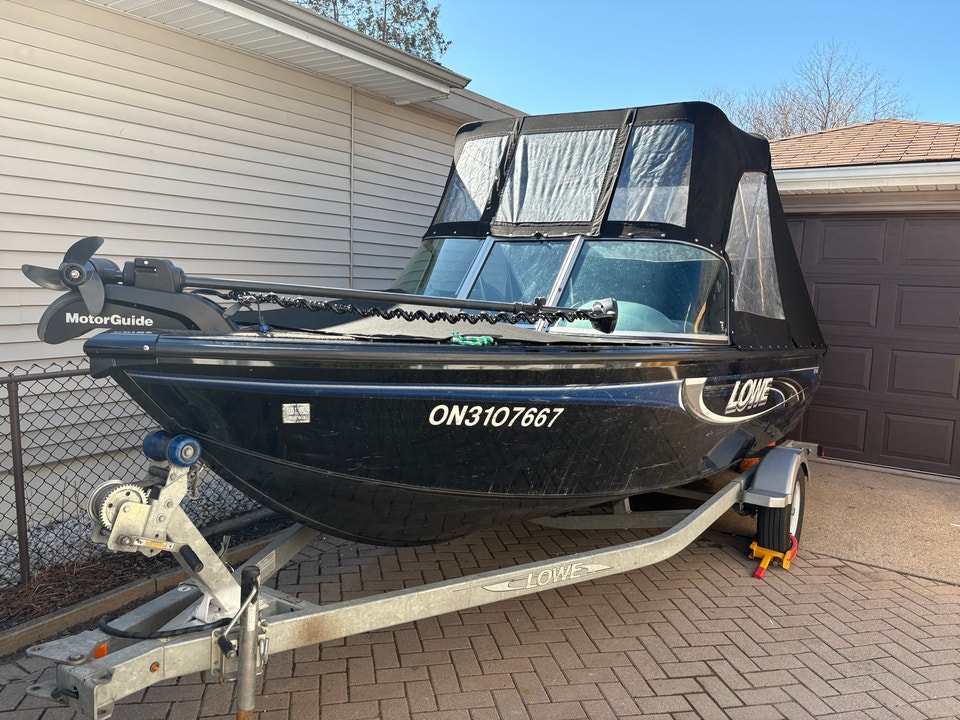 2011 LOWE 1675 fishing boat 90hp 4 stroke low hours | Powerboats ...