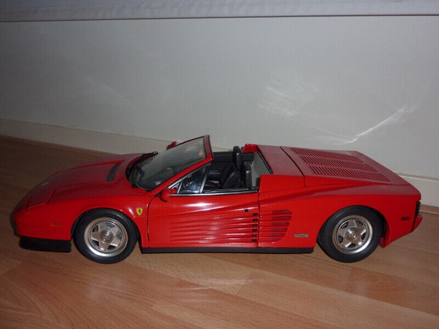 POCHER Ferrari Testarossa cabriolet 1/8 red (2) modified and imp | Arts ...