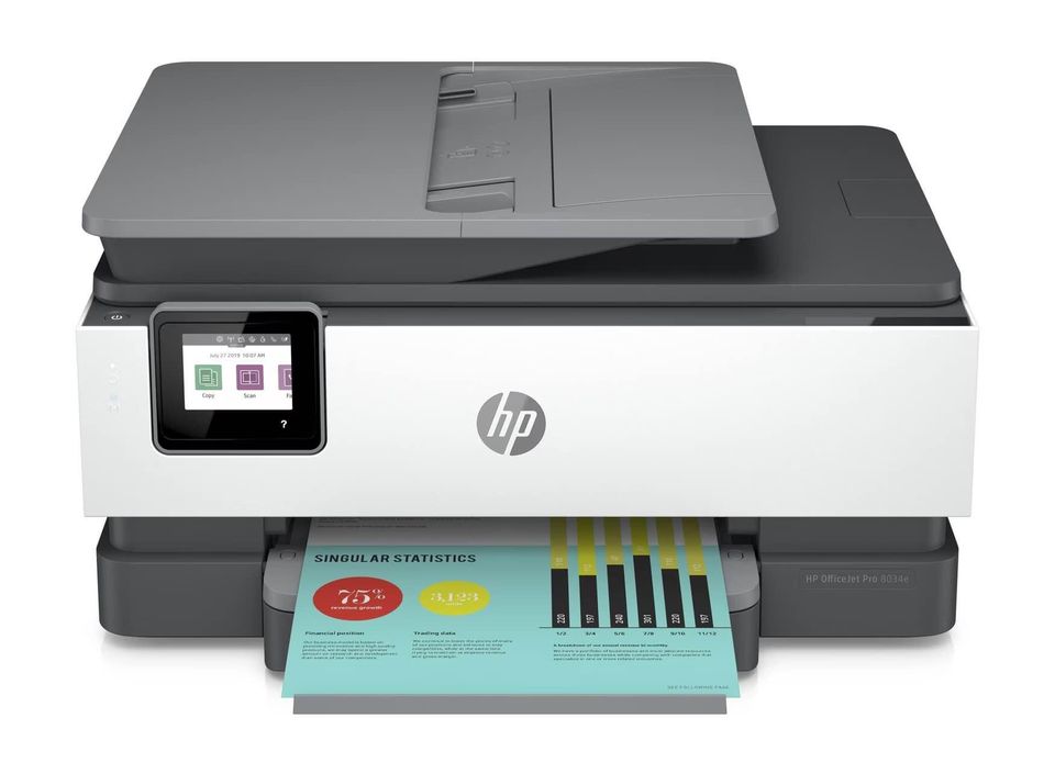 NEW - HP OfficeJet Pro 8034e All-In-One Inkjet Printer HP | Printers ...