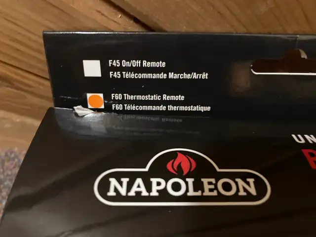 Napoleon F60 Fireplace Remote and Receiver | Fireplace & Firewood ...