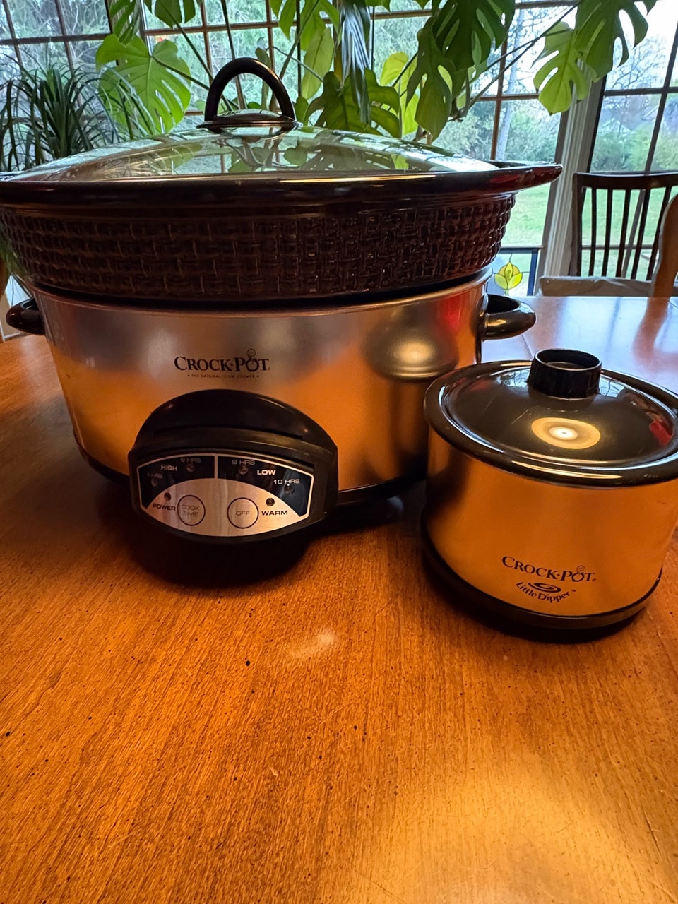 Sunbeam 4 qt Oval Crock-Pot and Little Dipper Food Warmer | Microwaves ...