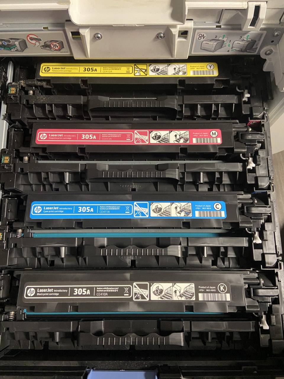 Genuine HP COLOR TONER FOR HP LASER JET PRO 400 | Printers, Scanners ...
