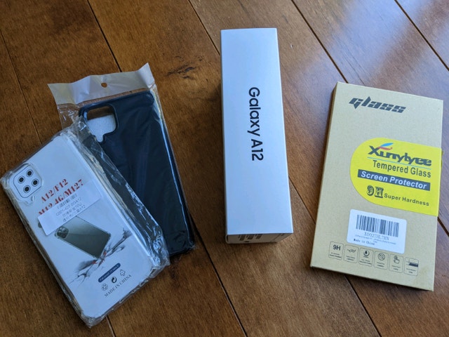 BRAND NEW - Samsung Galaxy A12 Unlocked Smartphone | Cell Phones ...