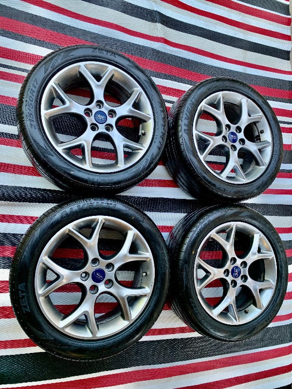 215/50/r17 OEM Ford focus rims and tires like brand new set of4 | Tires ...